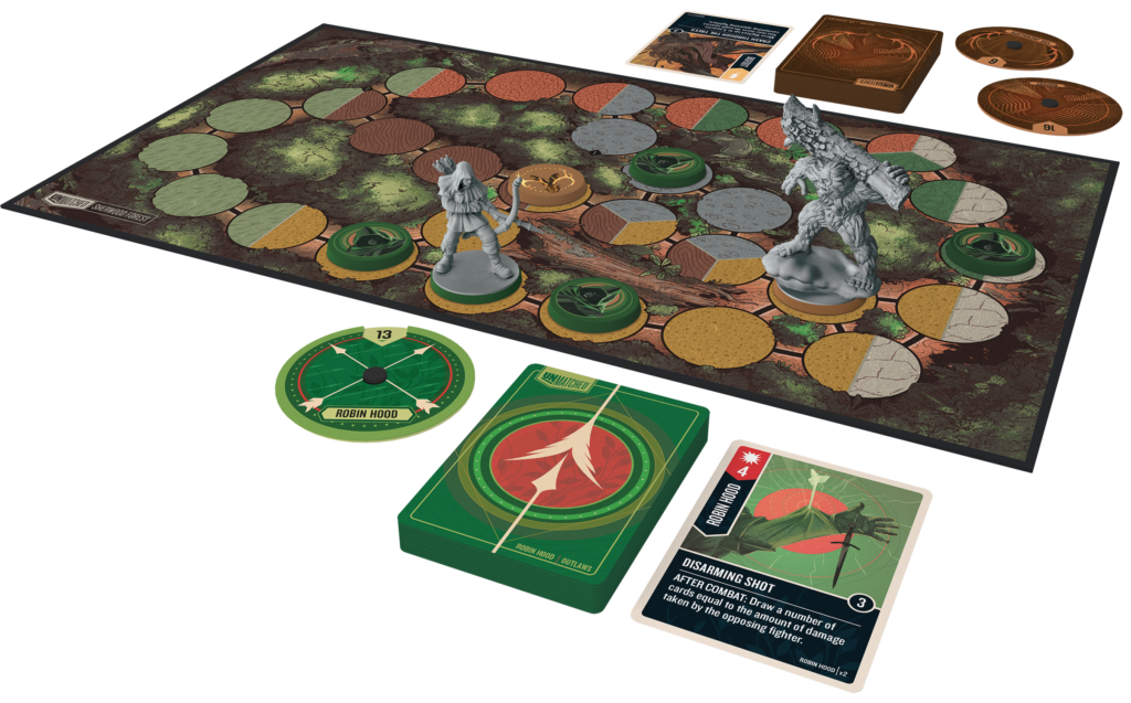 Robin Hood vs. Bigfoot (Unmatched) - Restoration Games