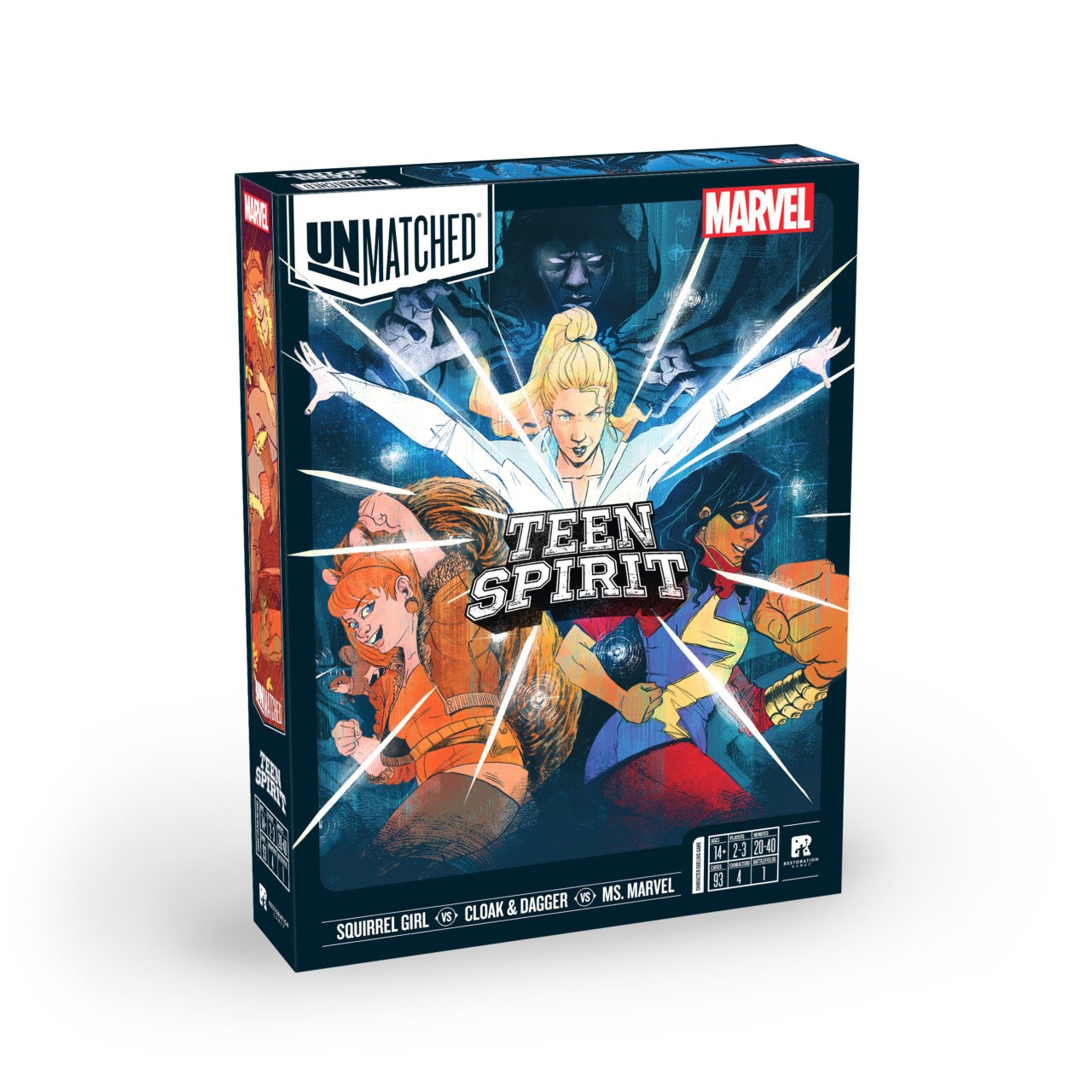Marvel Teen Spirit Unmatched Restoration Games
