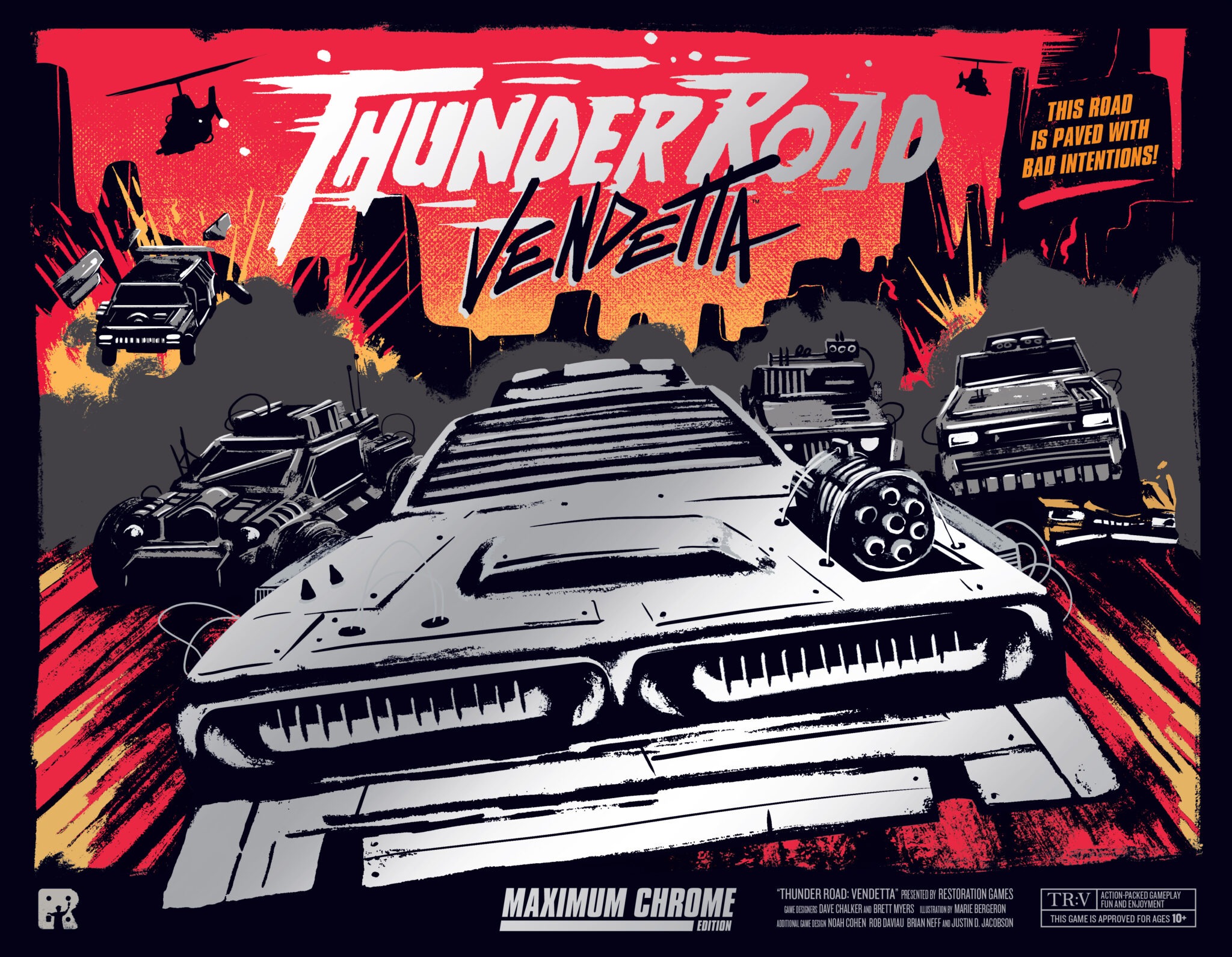 Maximum Chrome Edition of Thunder Road: Vendetta - Restoration Games