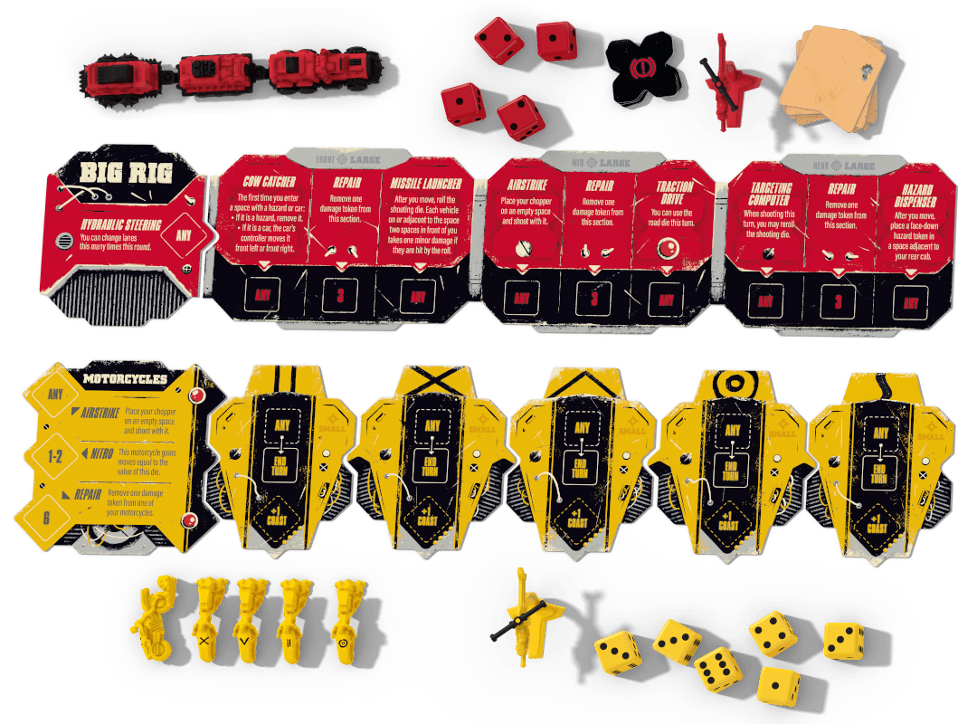 Big Rig and the Final 5 expansion for Thunder Road: Vendetta ...