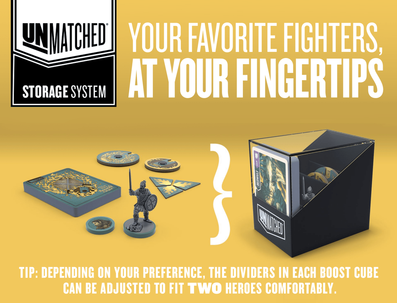 Unmatched: Boost Cube 4 Pack - Restoration Games